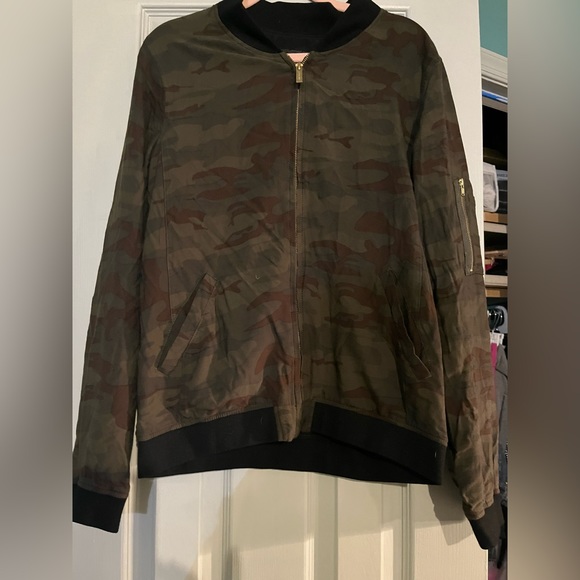 Sanctuary | Jackets & Coats | Euc Sanctuary Jacket Camo Large | Poshmark